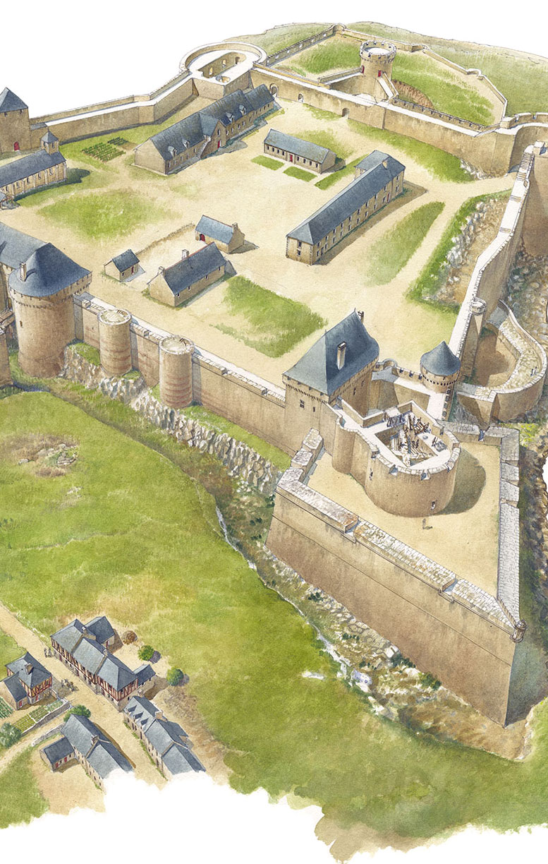 Histoire du château de Brest | Musée national de la Marine de Brest