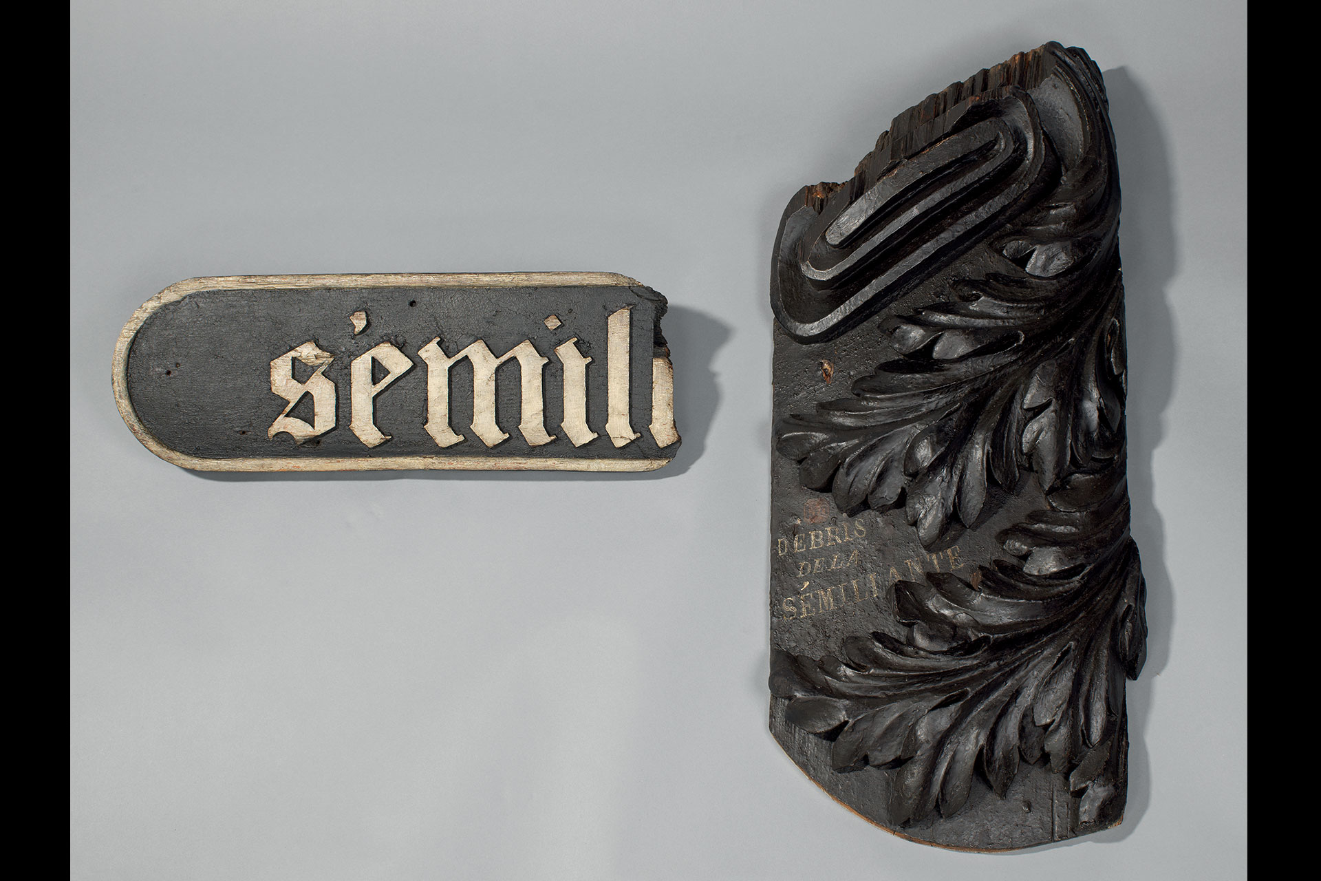 Fragment of La Sémillante | Musée national de la Marine