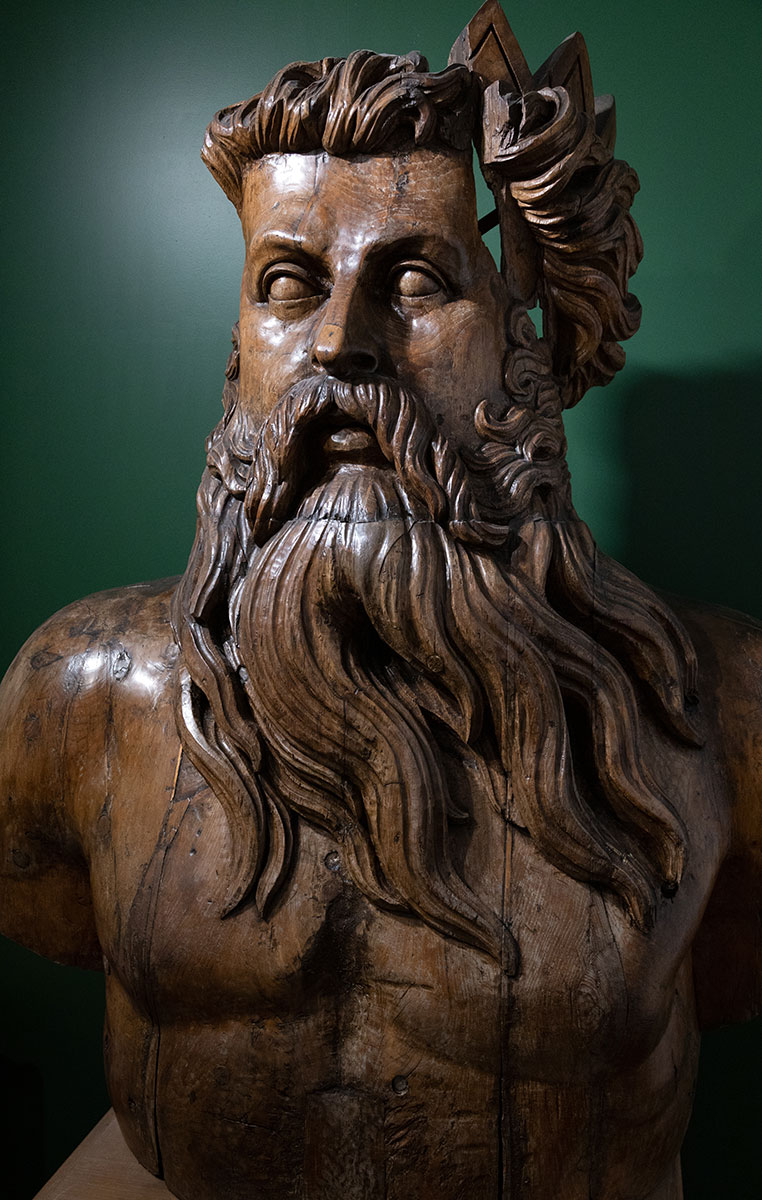Figure de proue du vaisseau le Neptune