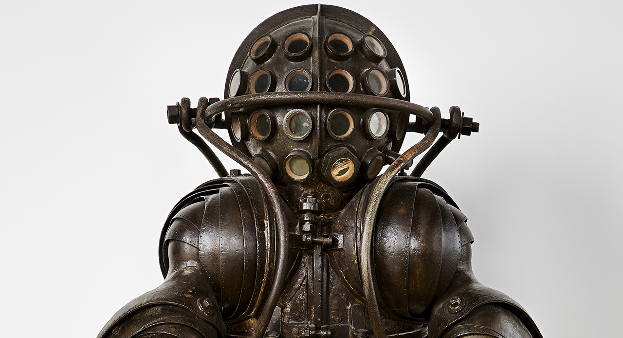 Scaphandre des frères Carmagnolle | Musée national de la Marine de Paris