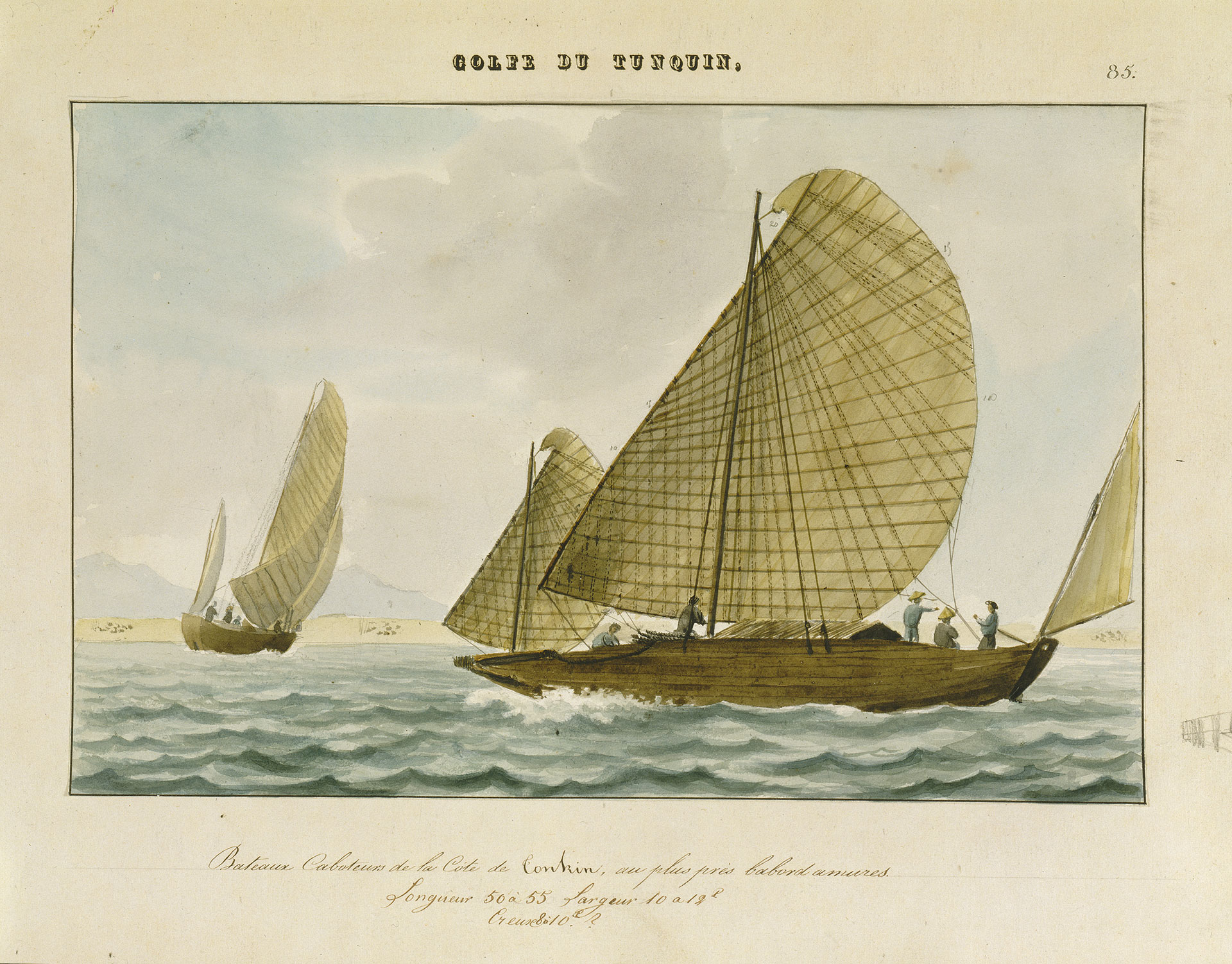 Modèle de prao de Satawal, archipel des Carolines (Micronésie) | Musée ...