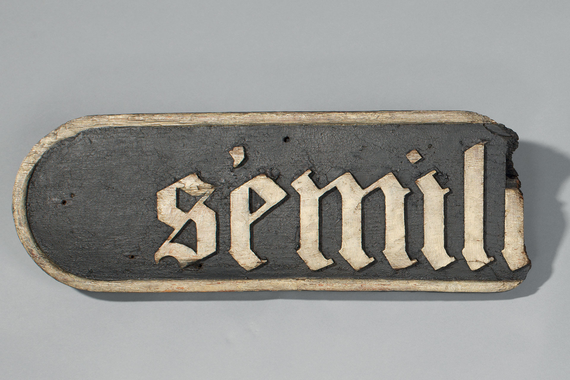 Fragment of La Sémillante | Musée national de la Marine